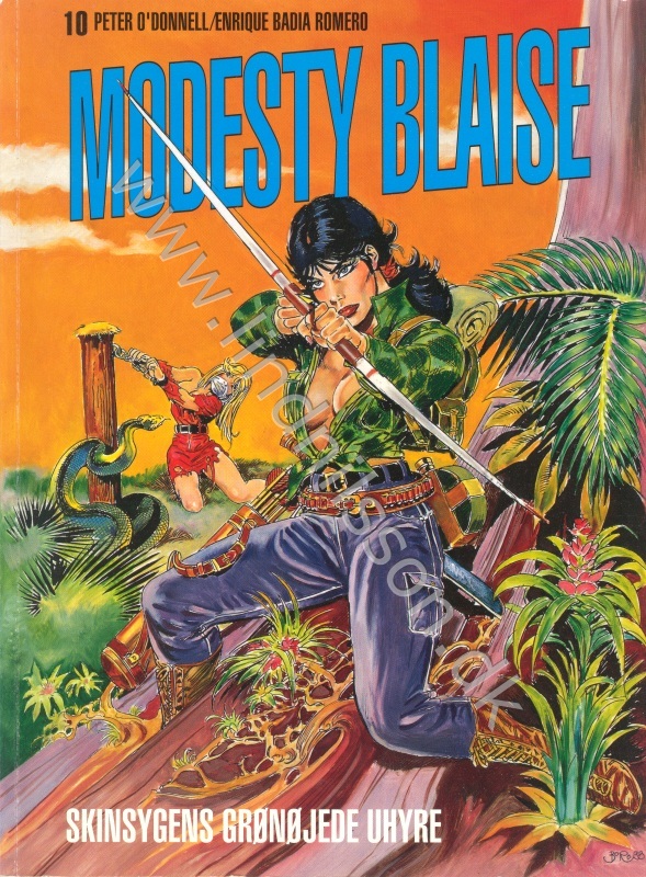 Modesty Blaise comic strips | Homepage of Lars Lind Nilsson