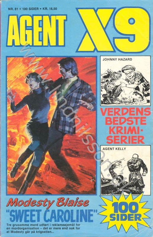 Modesty Blaise comic strips | Homepage of Lars Lind Nilsson