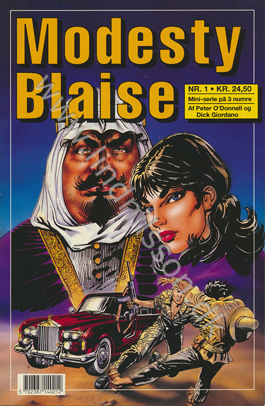 Modesty Blaise comic strips | Homepage of Lars Lind Nilsson
